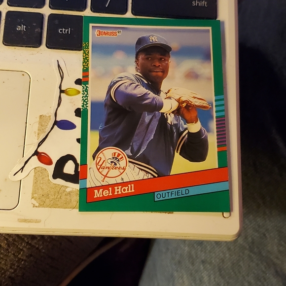 Other | Mel Hall Baseball Card | Poshmark